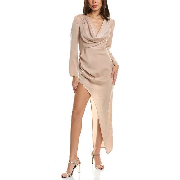 Area Stars | Dresses | Area Stars Womens Satin Cowl Neck Dress | Poshmark